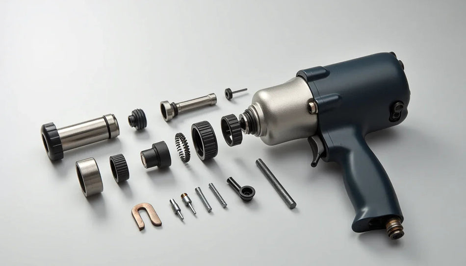 1/2” Air Impact Wrench Parts Diagram Explained | Step-by-Step Componen ...
